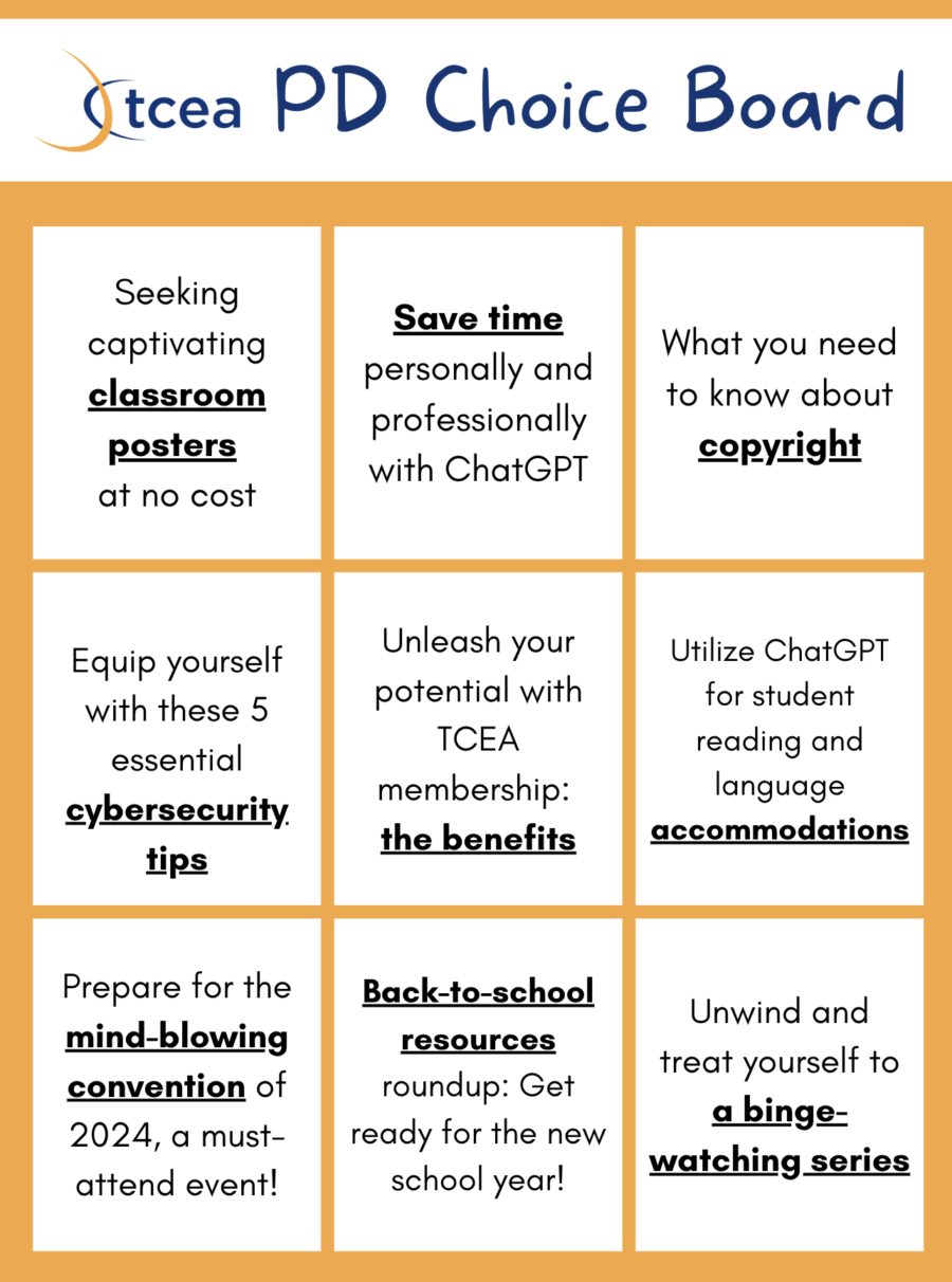 summer learning – TCEA TechNotes Blog