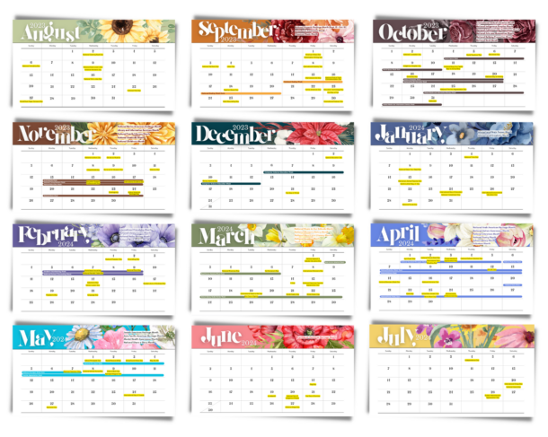 A Back to School Calendar Packed with Celebrations – TCEA TechNotes Blog