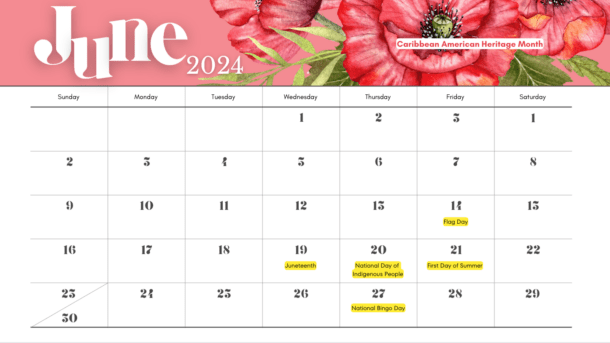 A Back to School Calendar Packed with Celebrations – TCEA TechNotes Blog