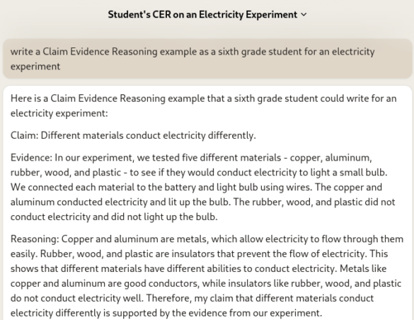 CER Resources for the Science Classroom – TCEA TechNotes Blog