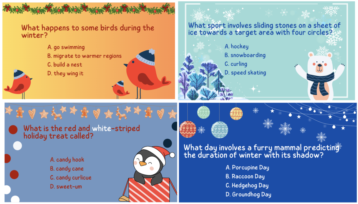 Eight Winter Activities and Games for the Classroom – TCEA TechNotes Blog