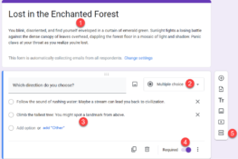 Make "Choose Your Own Adventure" Stories with Google Forms and AI ...