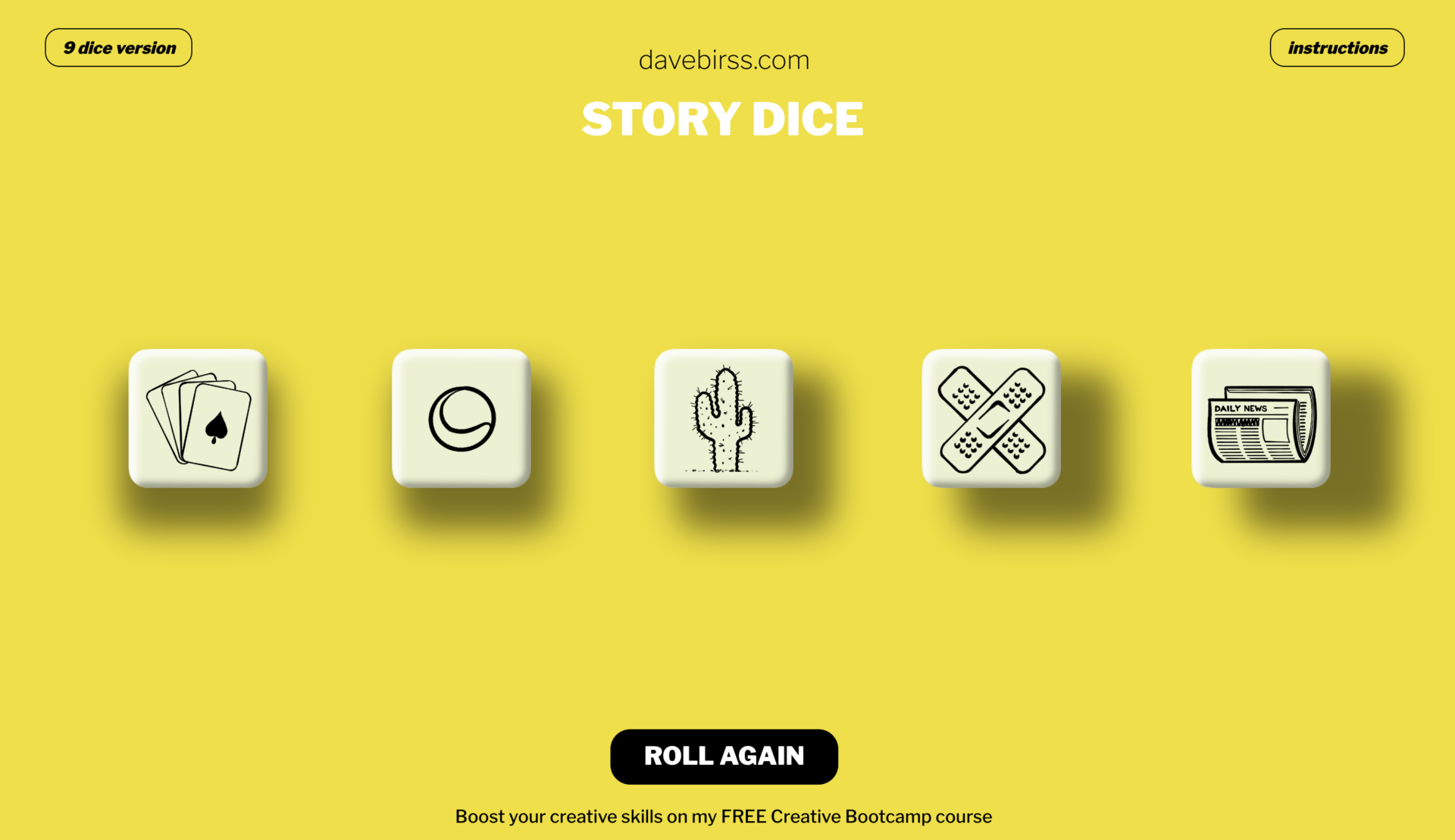 Spark Creativity in the Classroom with Story Dice – TCEA TechNotes Blog