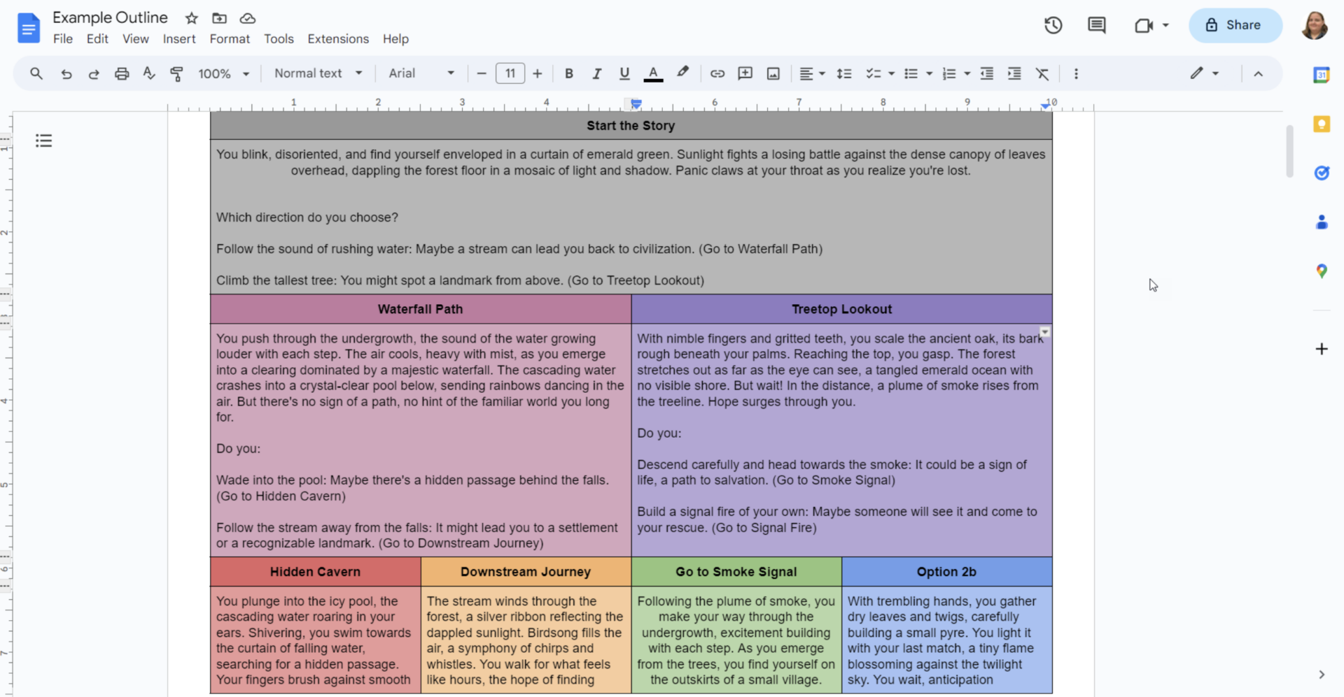 Make "Choose Your Own Adventure" Stories with Google Forms and AI ...