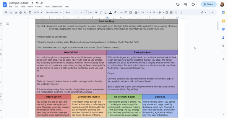 Make "Choose Your Own Adventure" Stories with Google Forms and AI ...