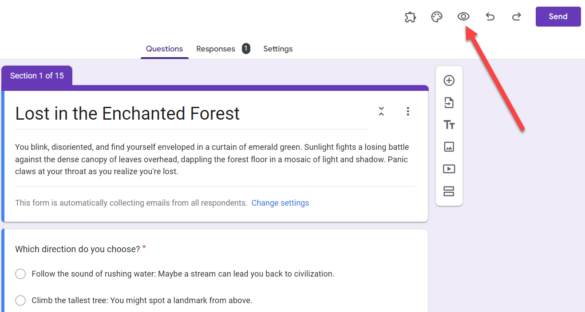 Make "Choose Your Own Adventure" Stories with Google Forms and AI ...