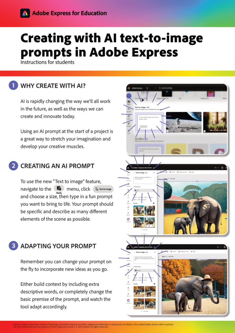 Adobe Express: Generative AI and Digital Literacy Resources – TCEA ...