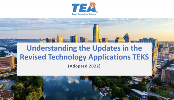 The NEW K-8 Tech App TEKS and Free, Editable Spreadsheets – TCEA ...