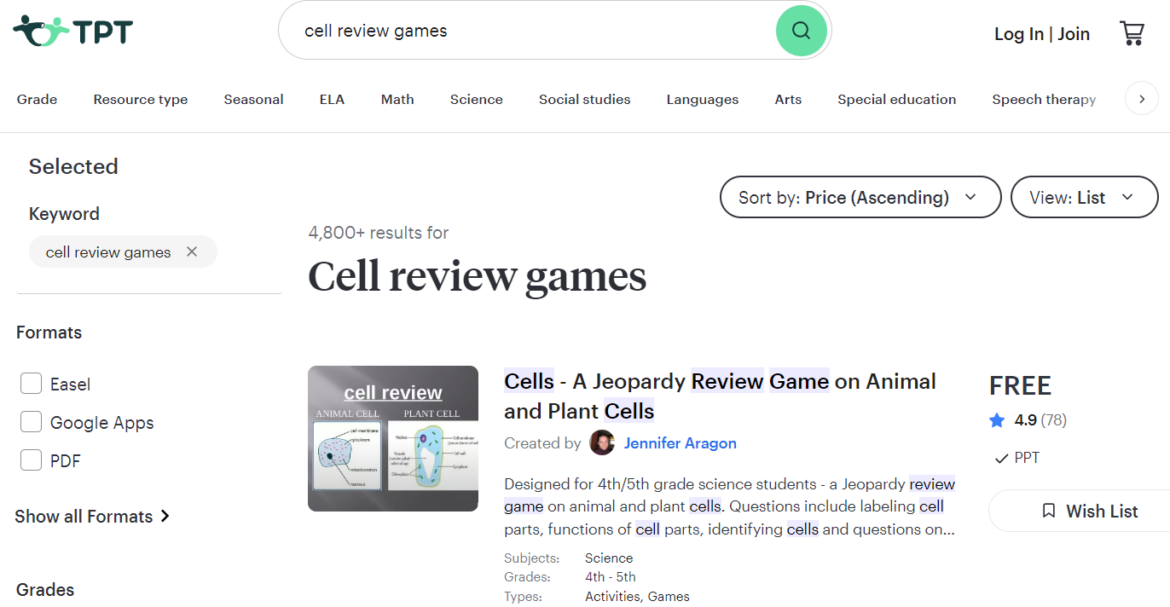 Six Websites on Cells for Fun Science Learning – TCEA TechNotes Blog