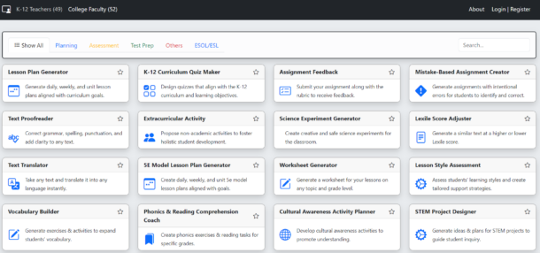 New Free AI Tools from TeacherServer – TCEA TechNotes Blog