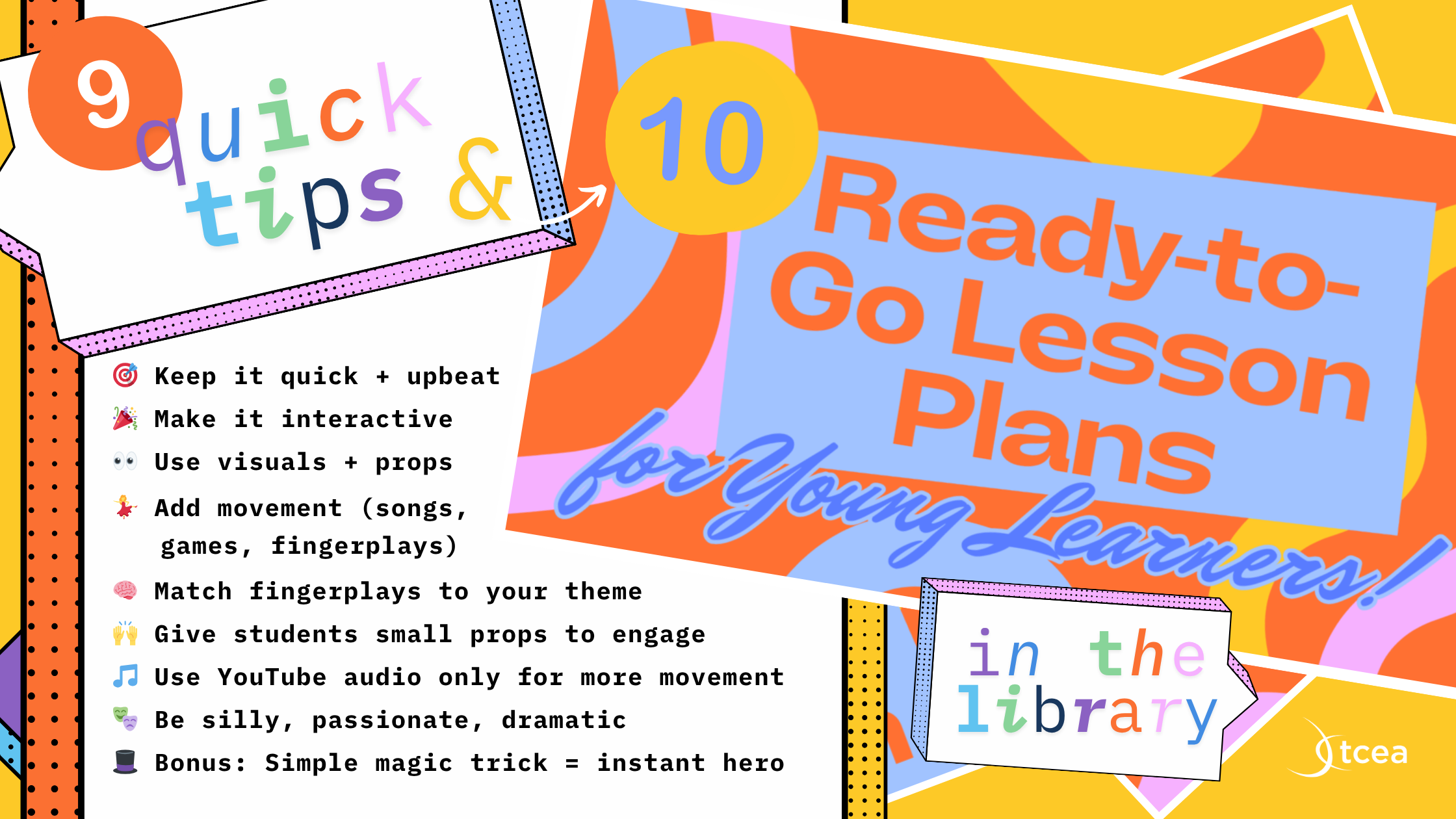 10 Ready-to-Go Lesson Plans for Young Learners in the Library – TCEA ...