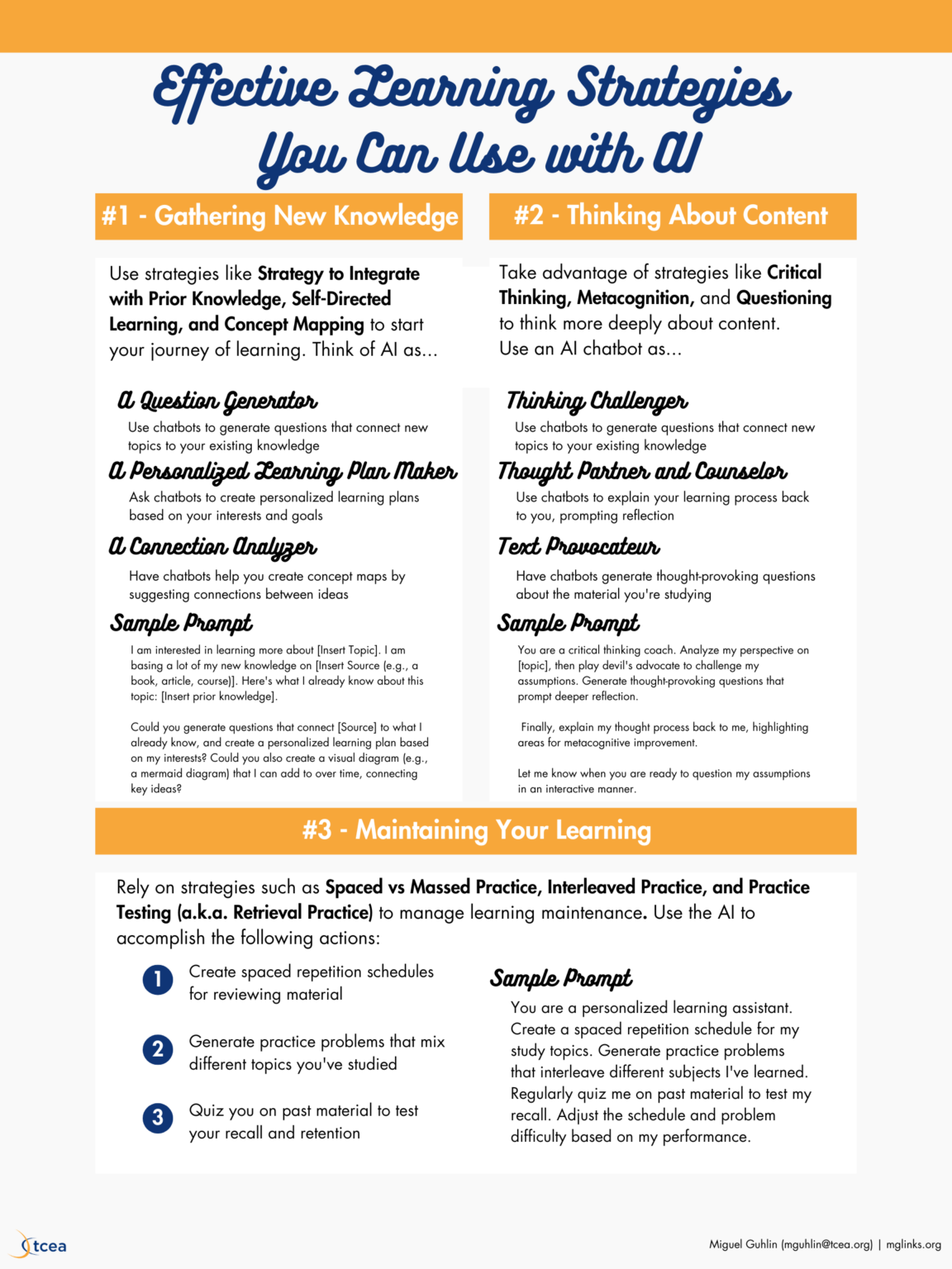 Effective Learning Strategies You Can Use Right Now – TCEA TechNotes Blog