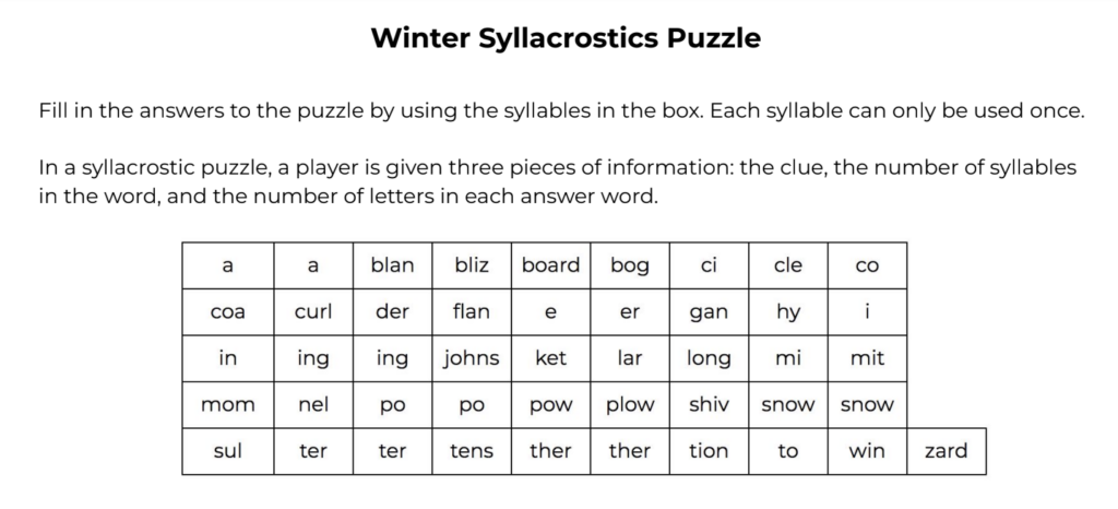 Access 8 Ready-to-Use Winter Activities – TCEA TechNotes Blog