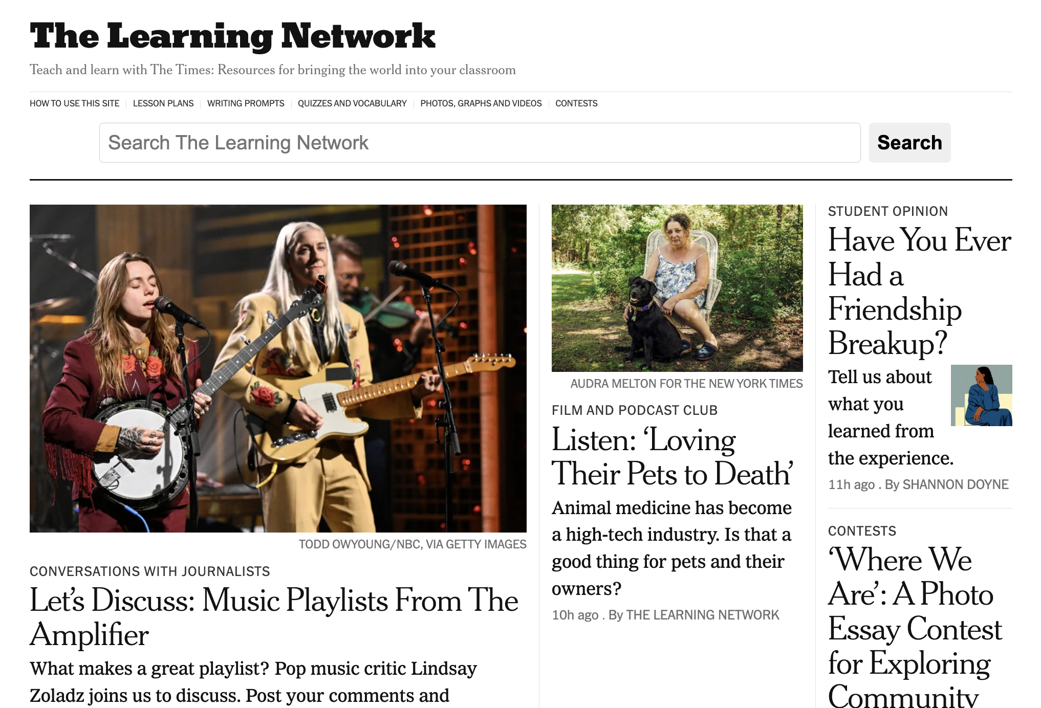 11 No-Login Websites to Find Short Articles for Classroom Bellringers ...