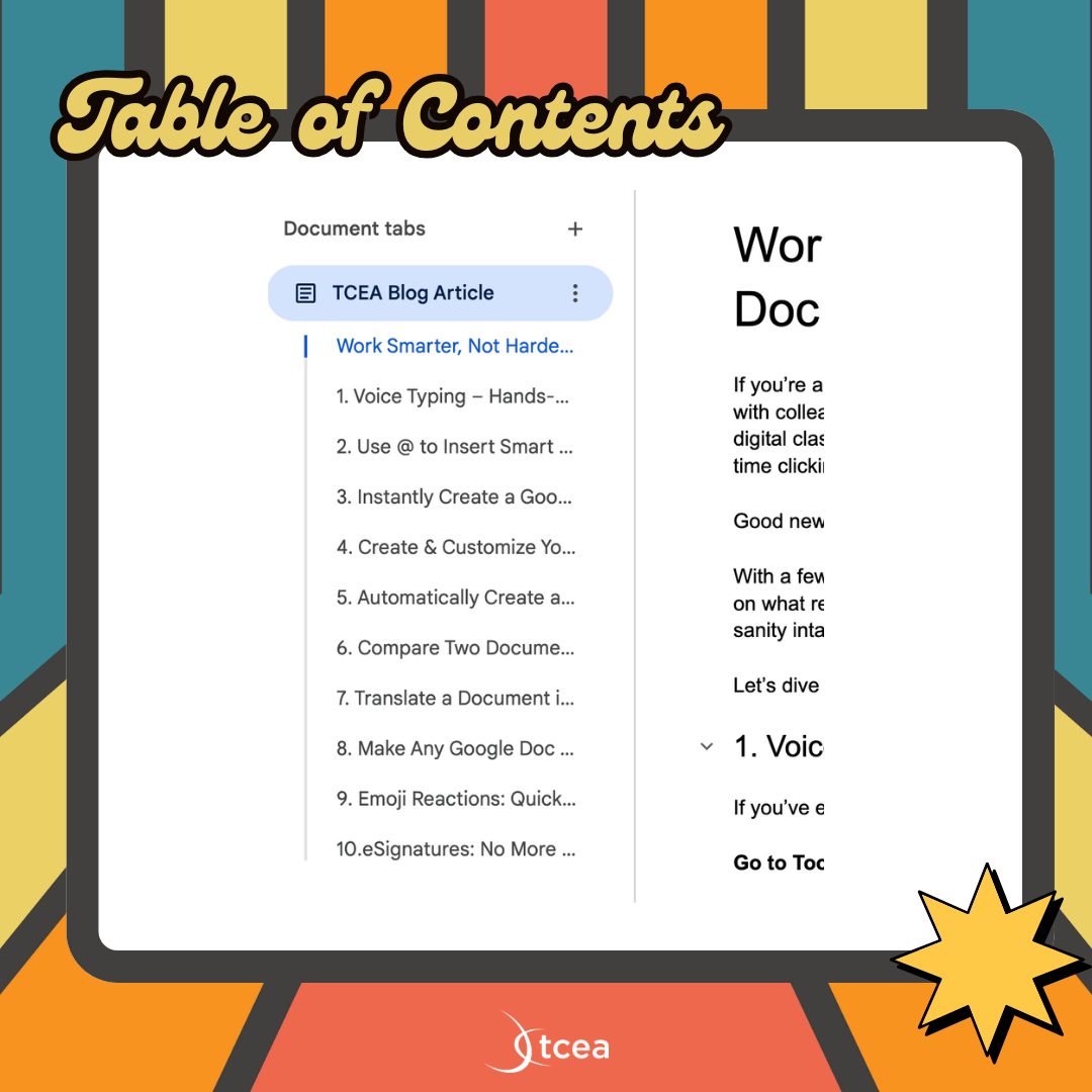 Google Smarter, Not Harder: 10 Google Doc Hacks – TCEA TechNotes Blog