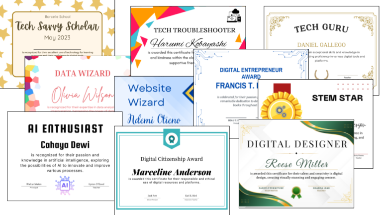Celebrate Every Student with a Classroom Awards Show – TCEA TechNotes Blog