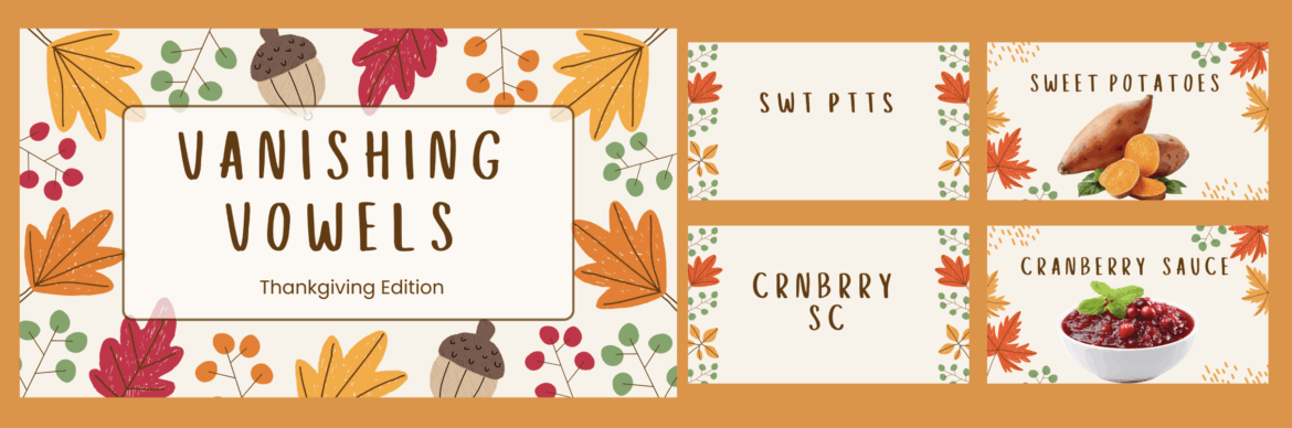 A Fall Feast of Fun: Three New Thanksgiving Activities for the ...